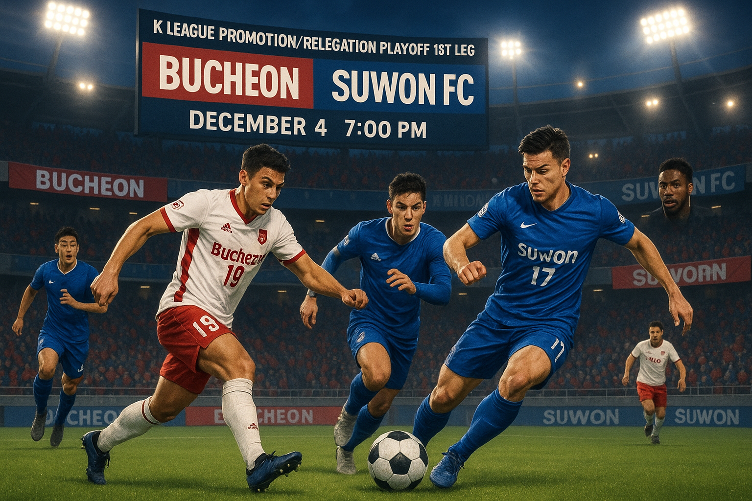 부천FC vs 수원FC 승강 플레이오프 1차전 경기 시간 중계 전술 분석